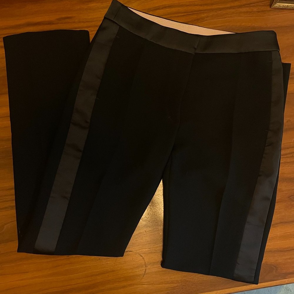 Sandro Paris - Pants W. Satin Racing Stripe/Inset - Gem